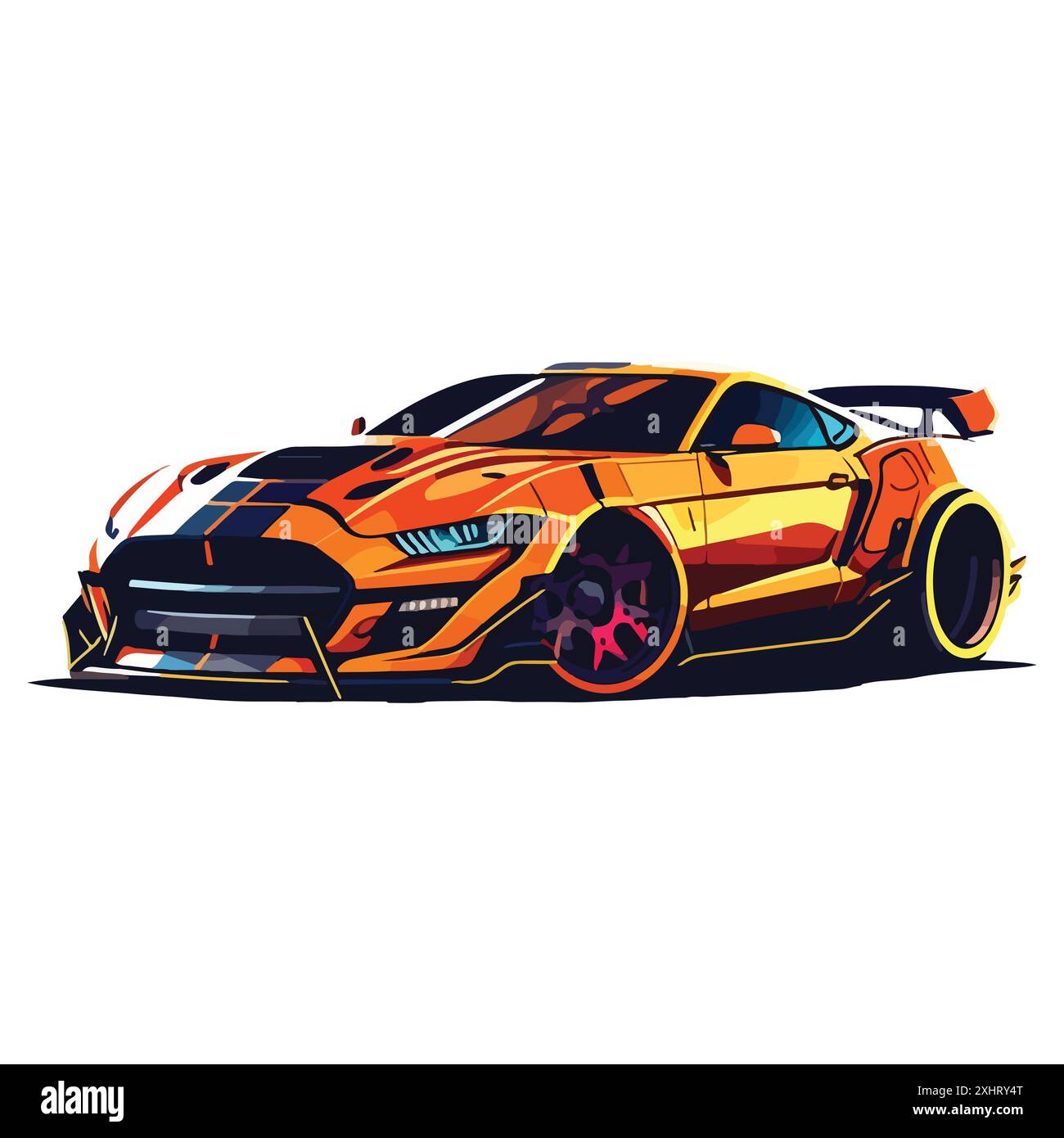 Car Vector Illustration Stock Vector Image & Art - Alamy