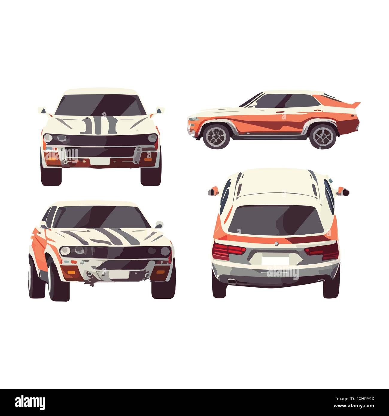 Car Vector Illustration Stock Vector Image & Art - Alamy