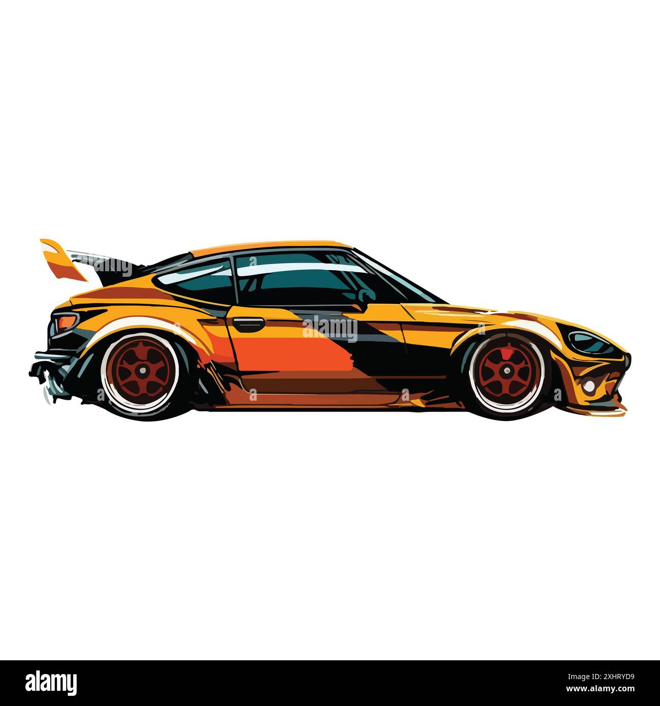 Car Vector Illustration Stock Vector Image & Art - Alamy