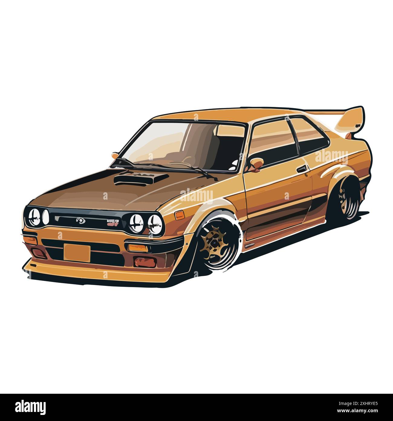 Car Vector Illustration Stock Vector Image & Art - Alamy