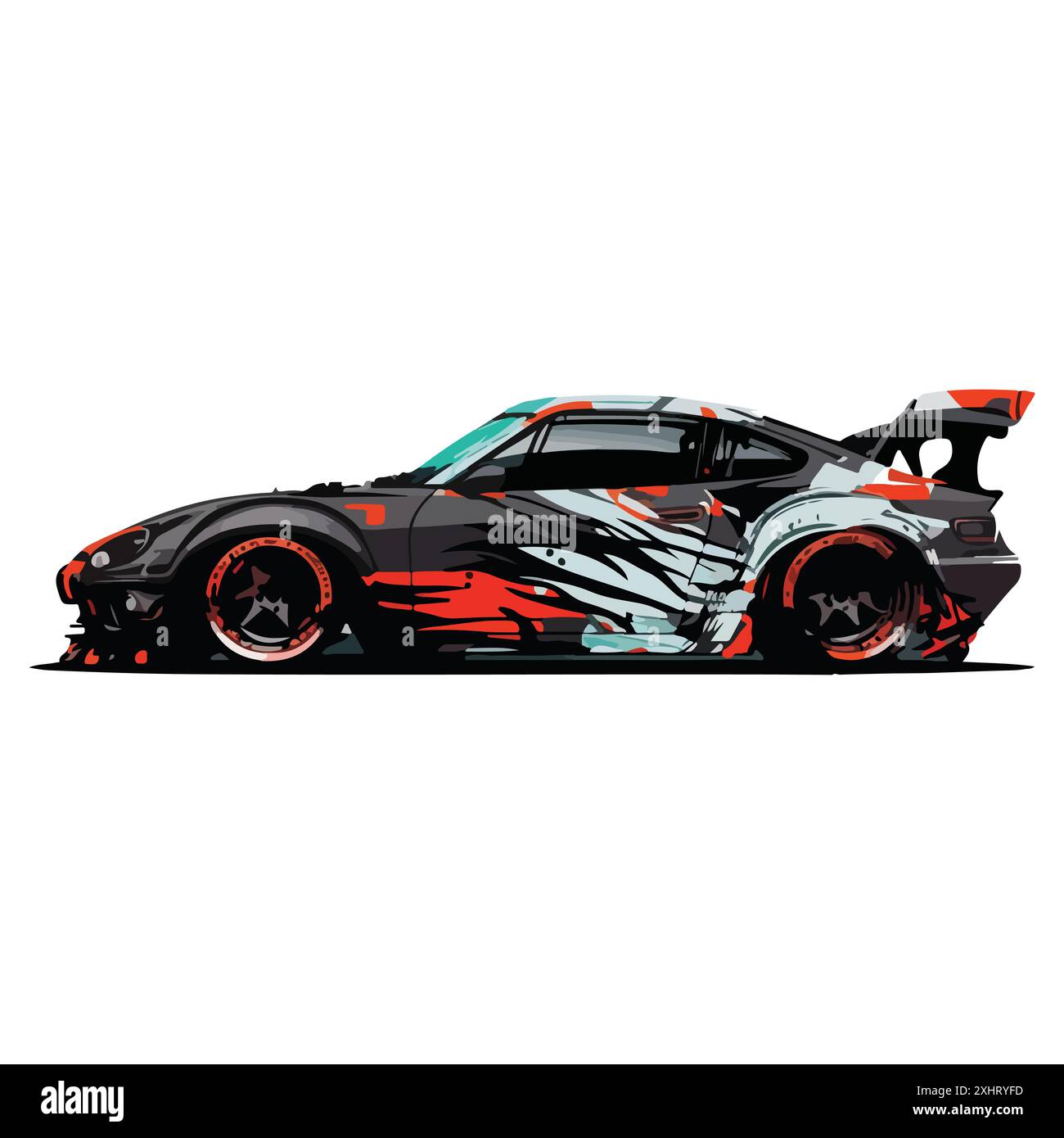 Car Vector Illustration Stock Vector Image & Art - Alamy