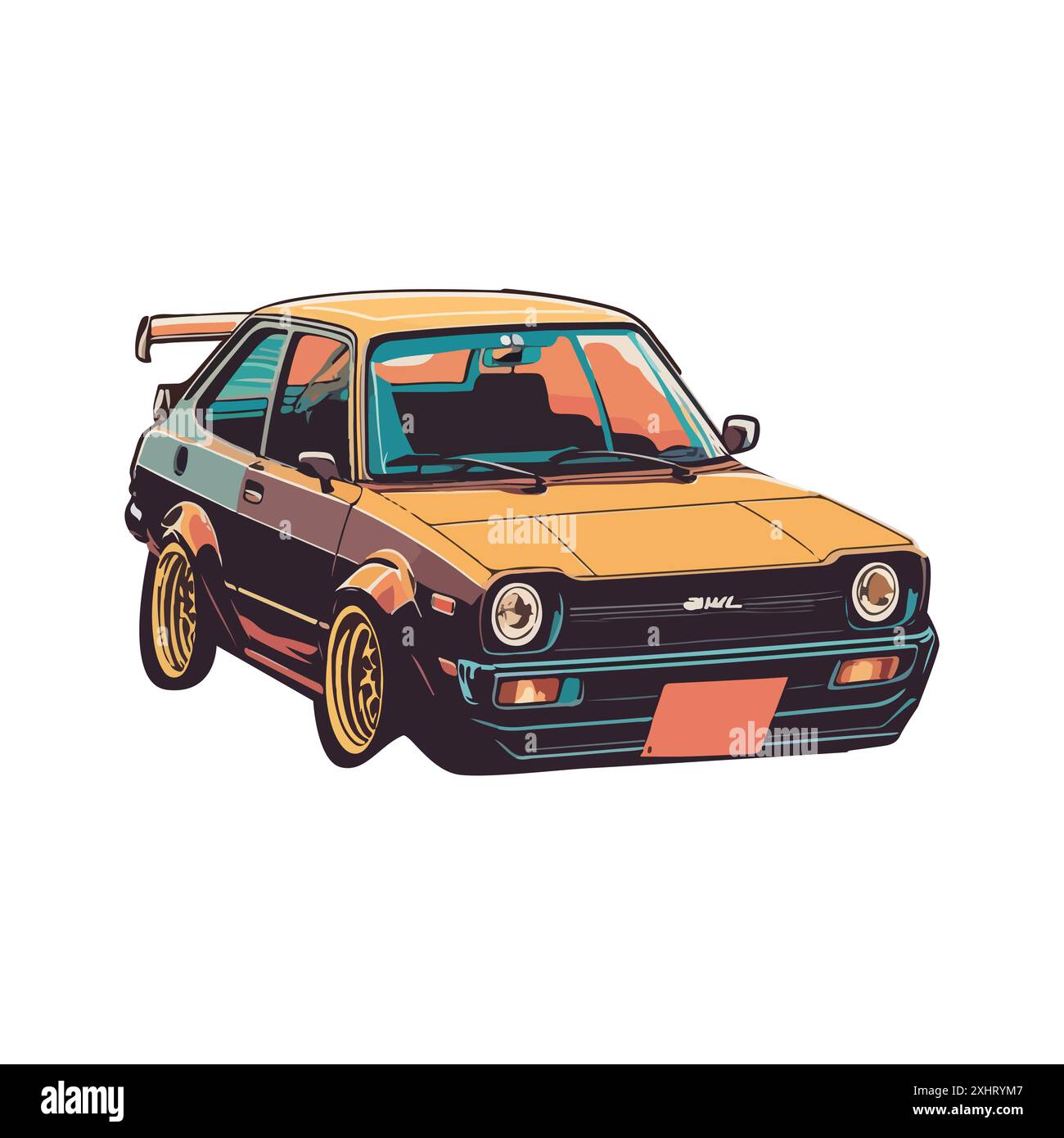 Car Vector Illustration Stock Vector Image & Art - Alamy