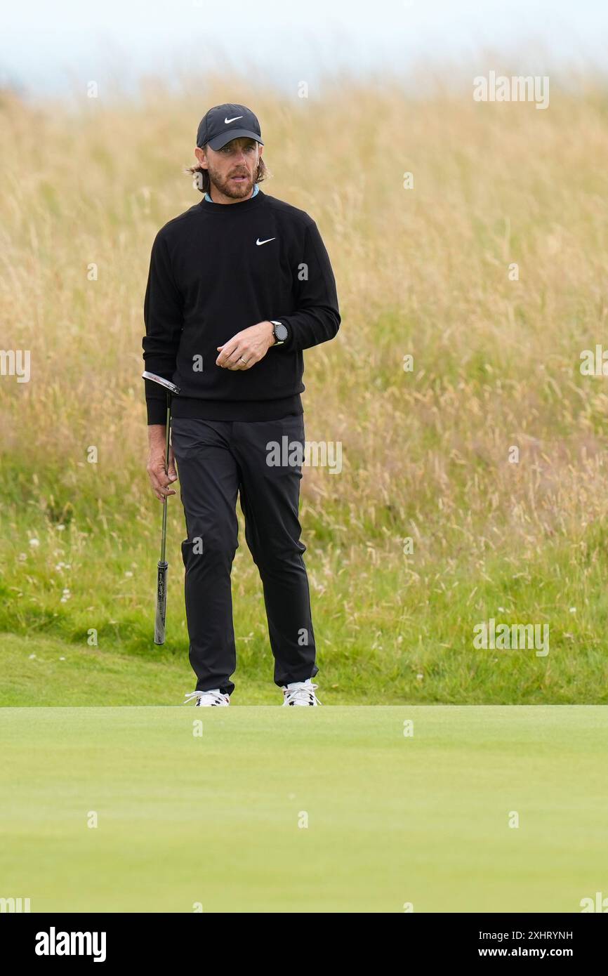 Troon, South Ayrshire, Scotland. 15th July 2024; Royal Troon Golf Club ...