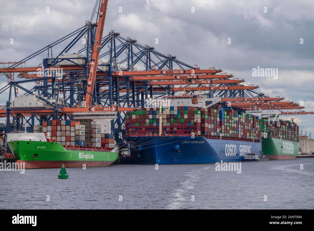 Euromax Container Terminal, BG Green Container Feedership, Container ...
