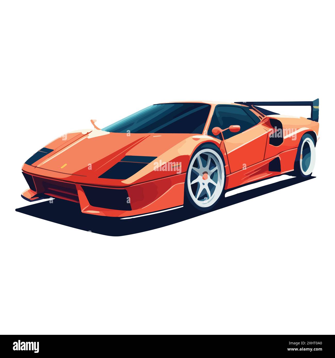 Car Vector Illustration Stock Vector Image & Art - Alamy