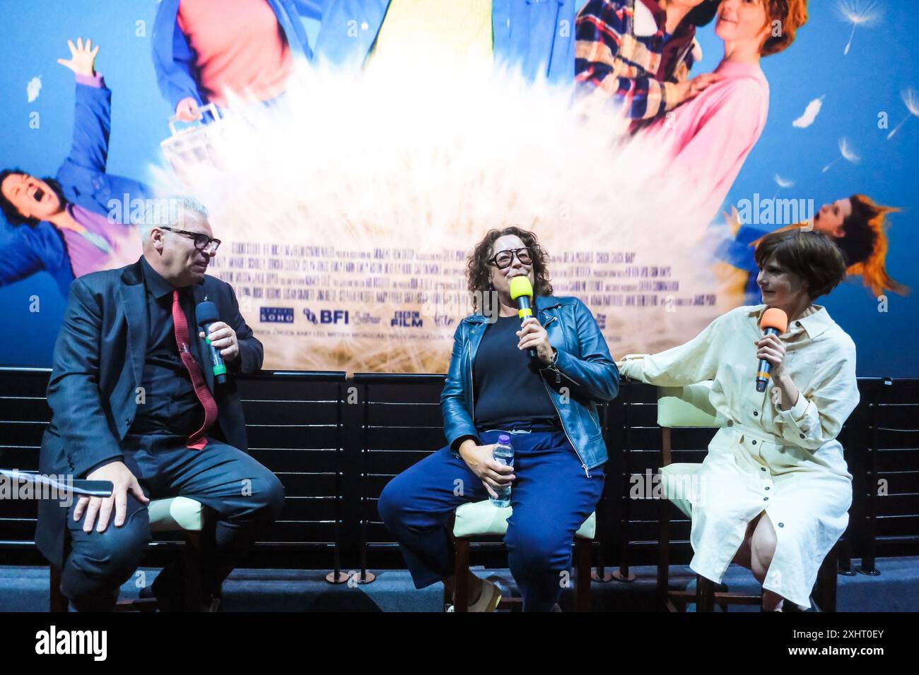 London, UK. 15th July, 2024. Louise Brealey and Janis Pugh discussing ...