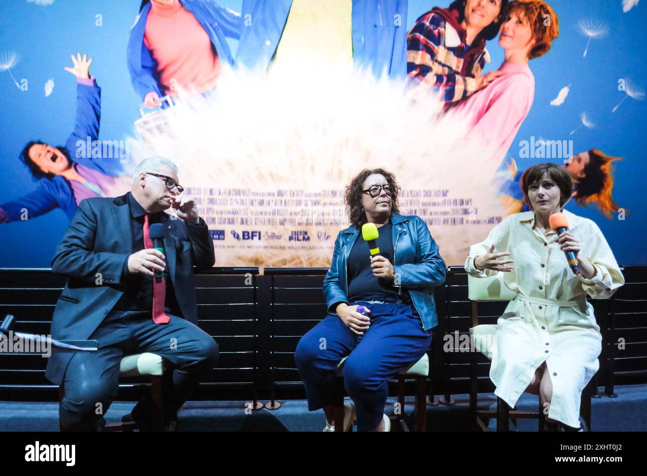 London, UK. 15th July, 2024. Louise Brealey and Janis Pugh discussing ...