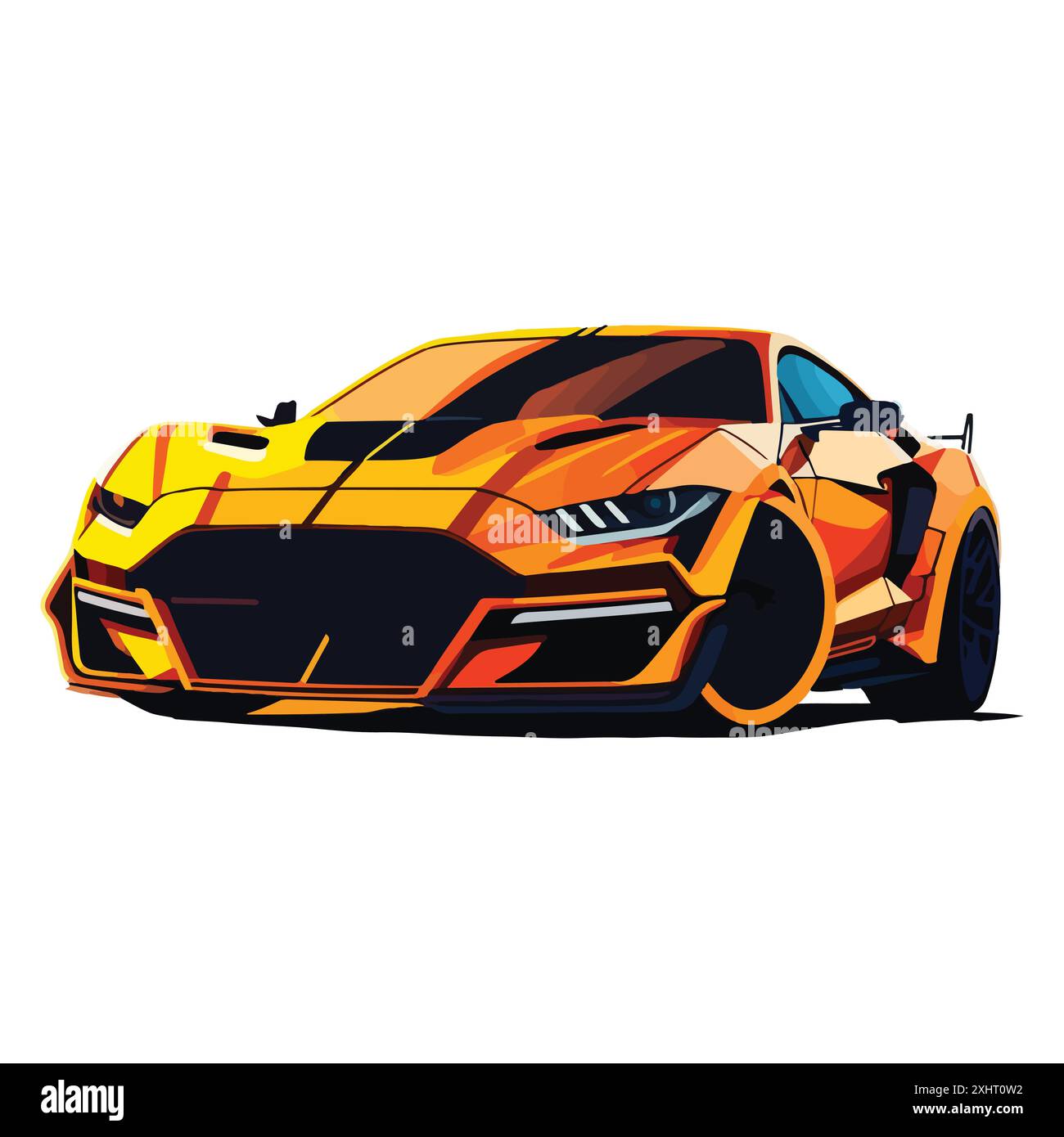 Car Vector Illustration Stock Vector Image & Art - Alamy