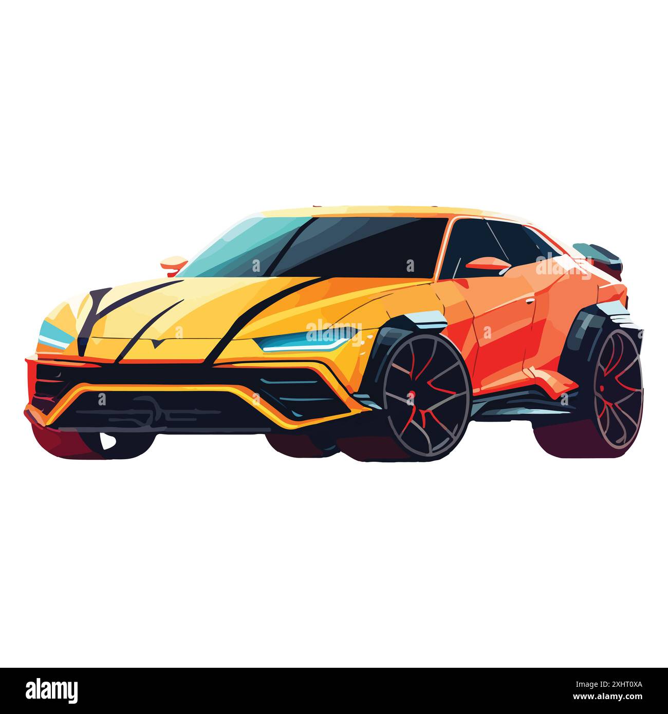 Car Vector Illustration Stock Vector Image & Art - Alamy