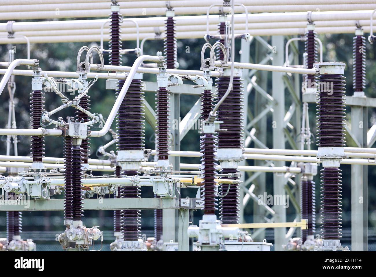 Ummspannwerk der Firma Tennet am 14.07.2024 in Oberbrunn In einem ...