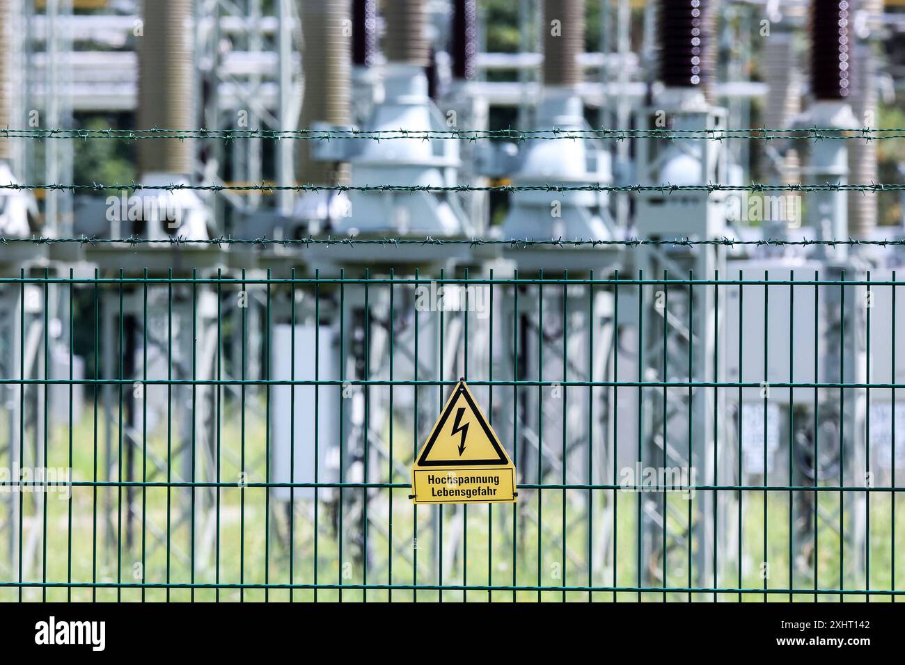Ummspannwerk der Firma Tennet am 14.07.2024 in Oberbrunn In einem ...