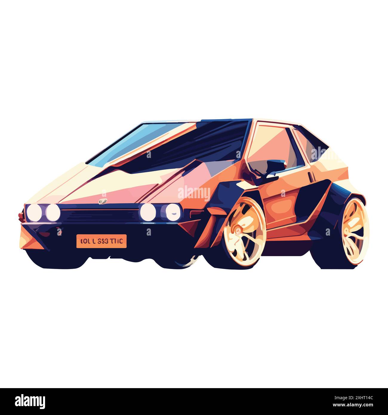 Car Vector Illustration Stock Vector Image & Art - Alamy