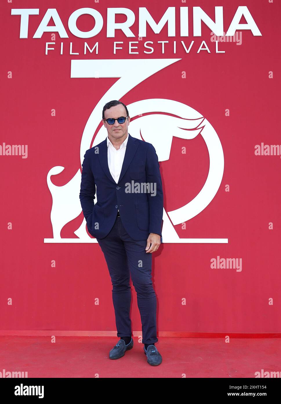 Taormina, Italy. 15th July, 2024. Alessandro Araimo is attending the ...