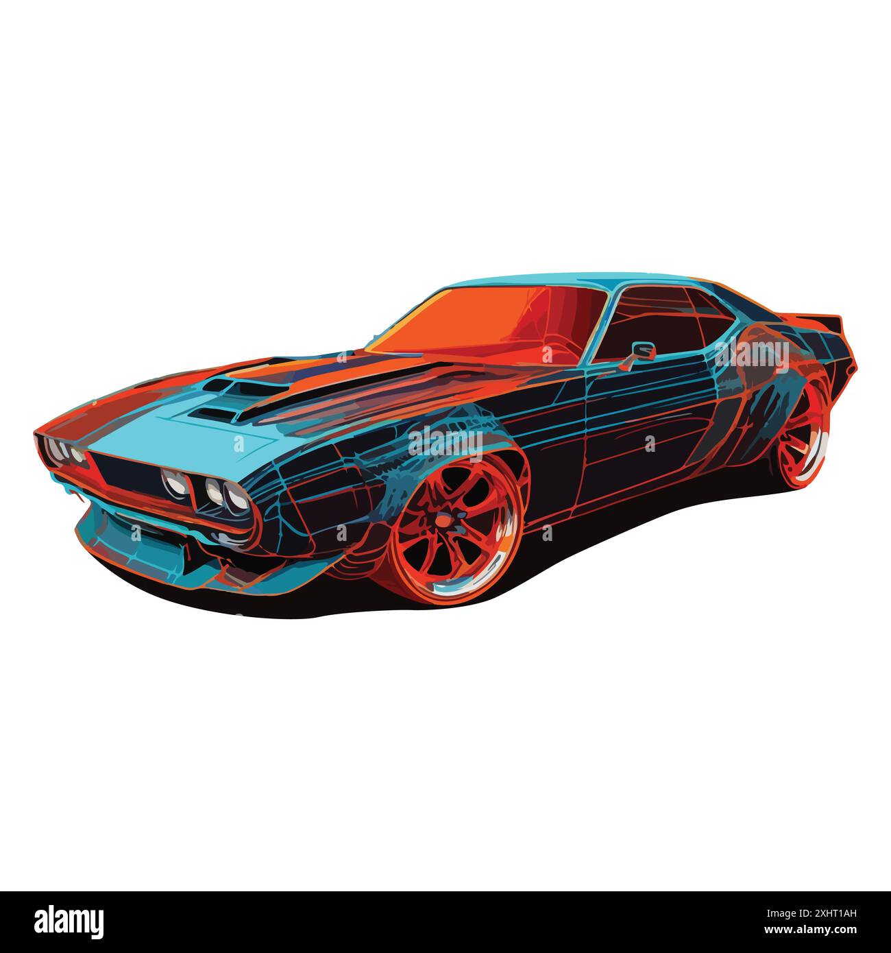 Car Vector Illustration Stock Vector Image & Art - Alamy