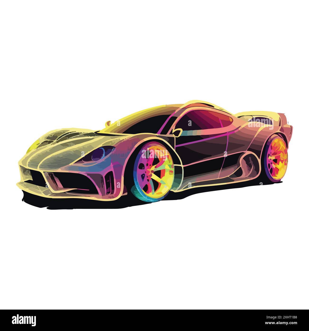 Car Vector Illustration Stock Vector Image & Art - Alamy