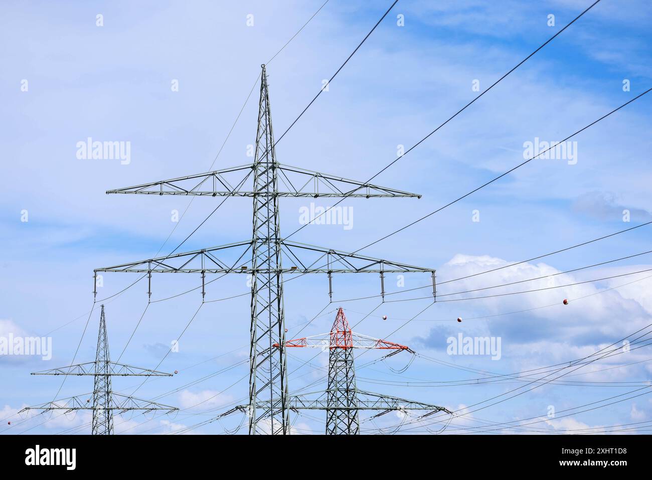 Ummspannwerk der Firma Tennet am 14.07.2024 in Oberbrunn In einem ...