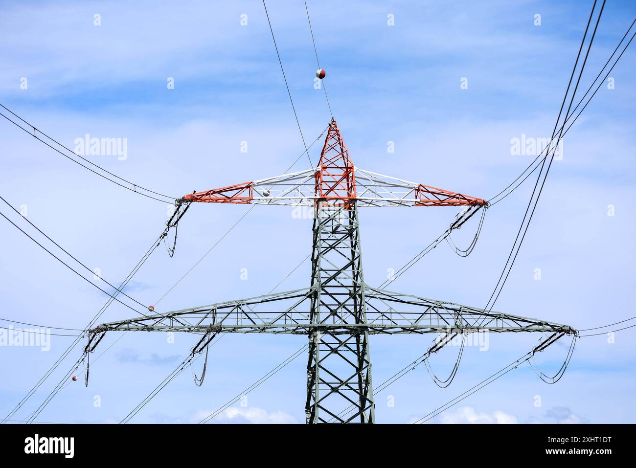 Ummspannwerk der Firma Tennet am 14.07.2024 in Oberbrunn In einem ...