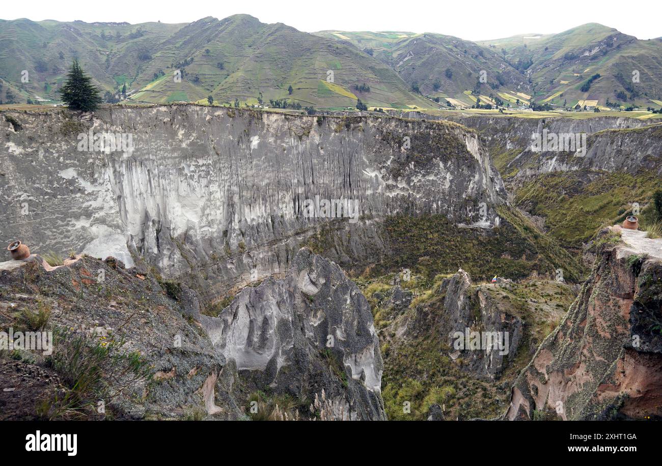 Canon del rio Toachi, Toachi River Canyon, Ecuador, South America Stock ...