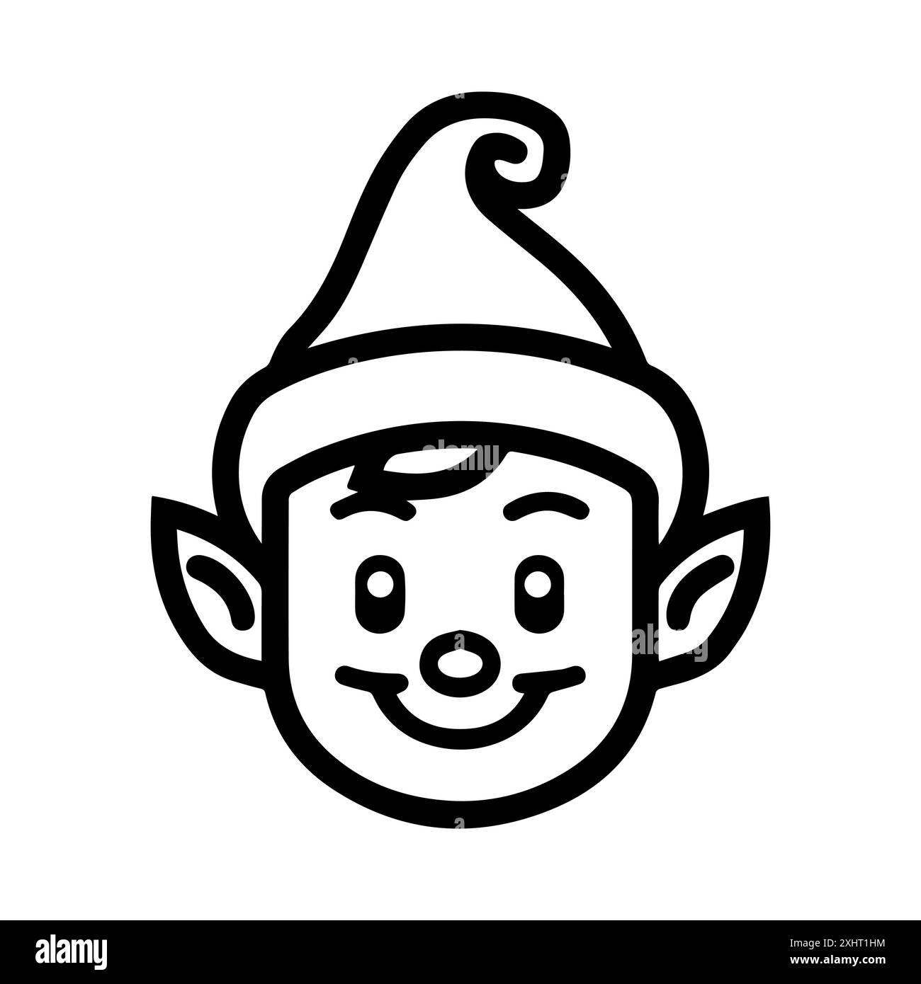 Boy with hat and cane Stock Vector Images - Alamy