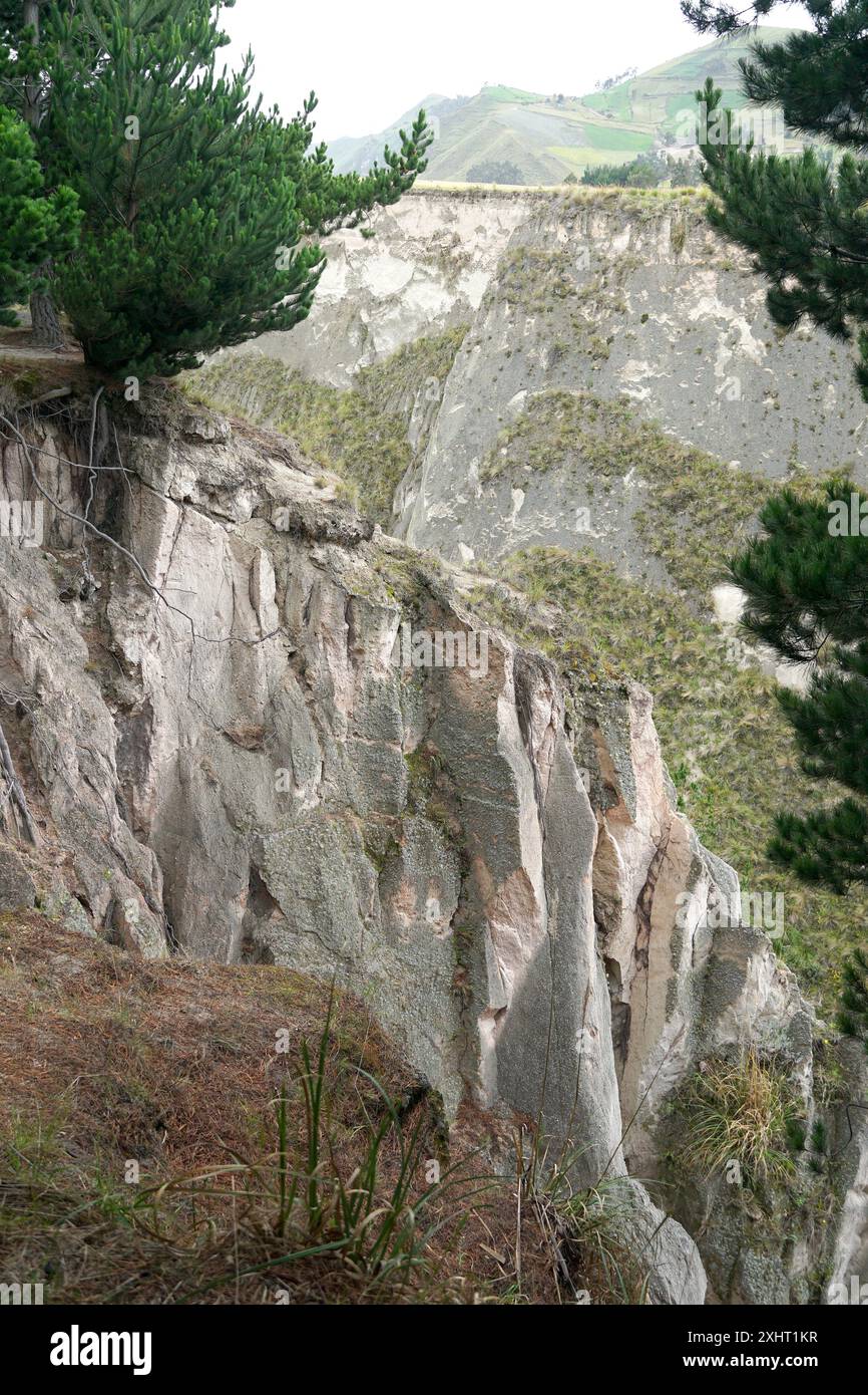Canon del rio Toachi, Toachi River Canyon, Ecuador, South America Stock ...
