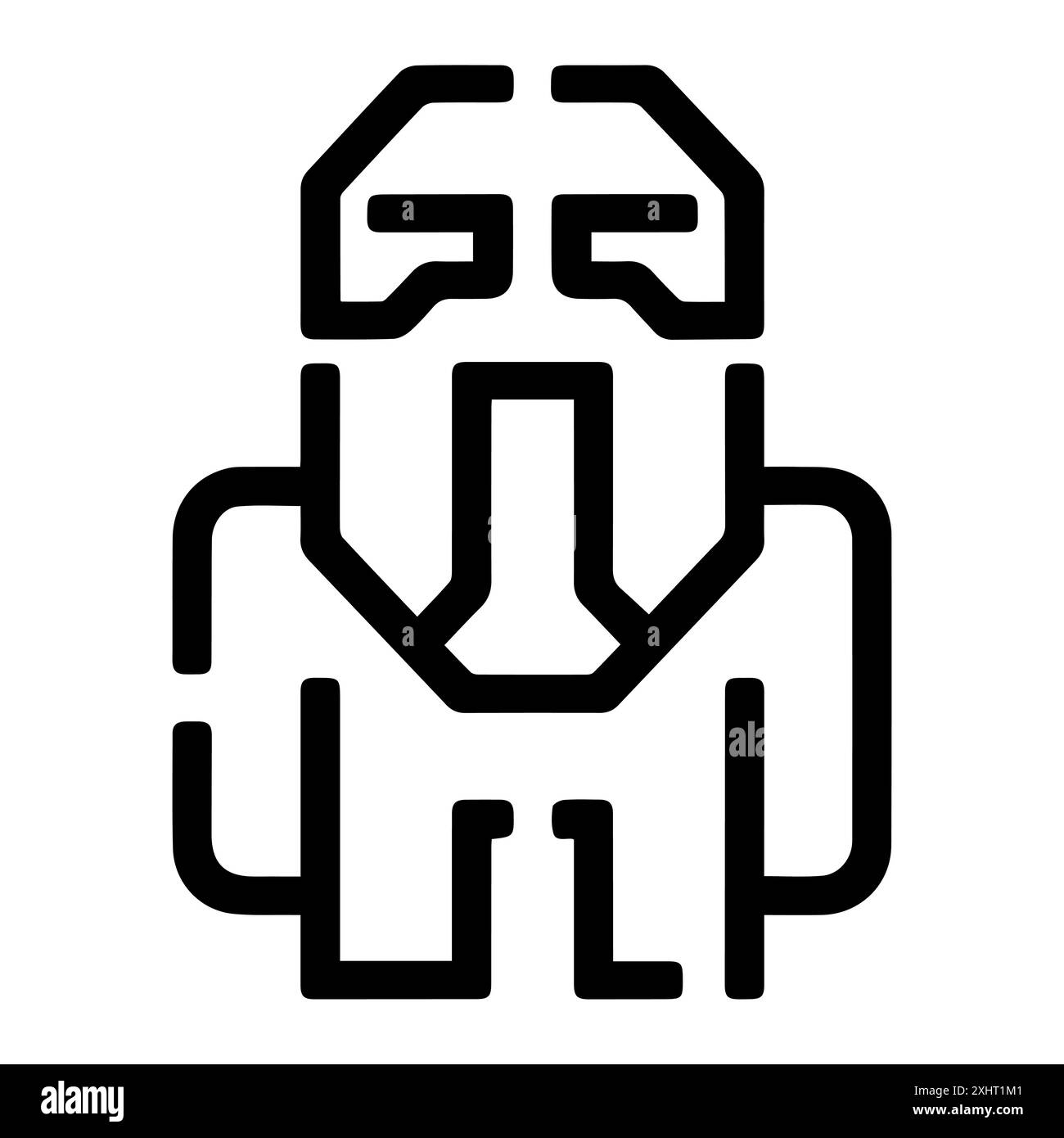 Cartoon monster rock Black and White Stock Photos & Images - Alamy