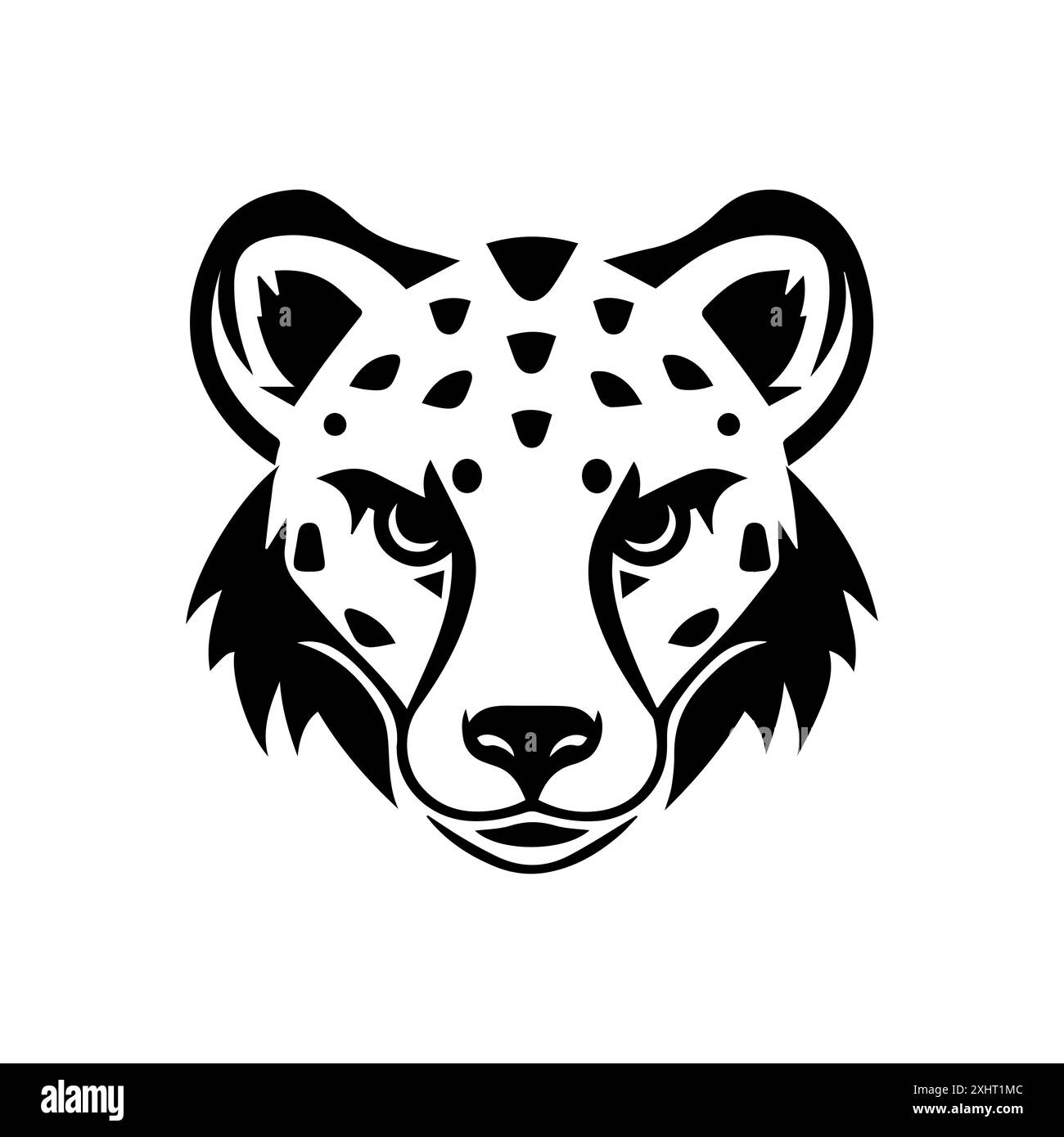 Hyena icon or modern line symbol. Vector line art and icon design with ...