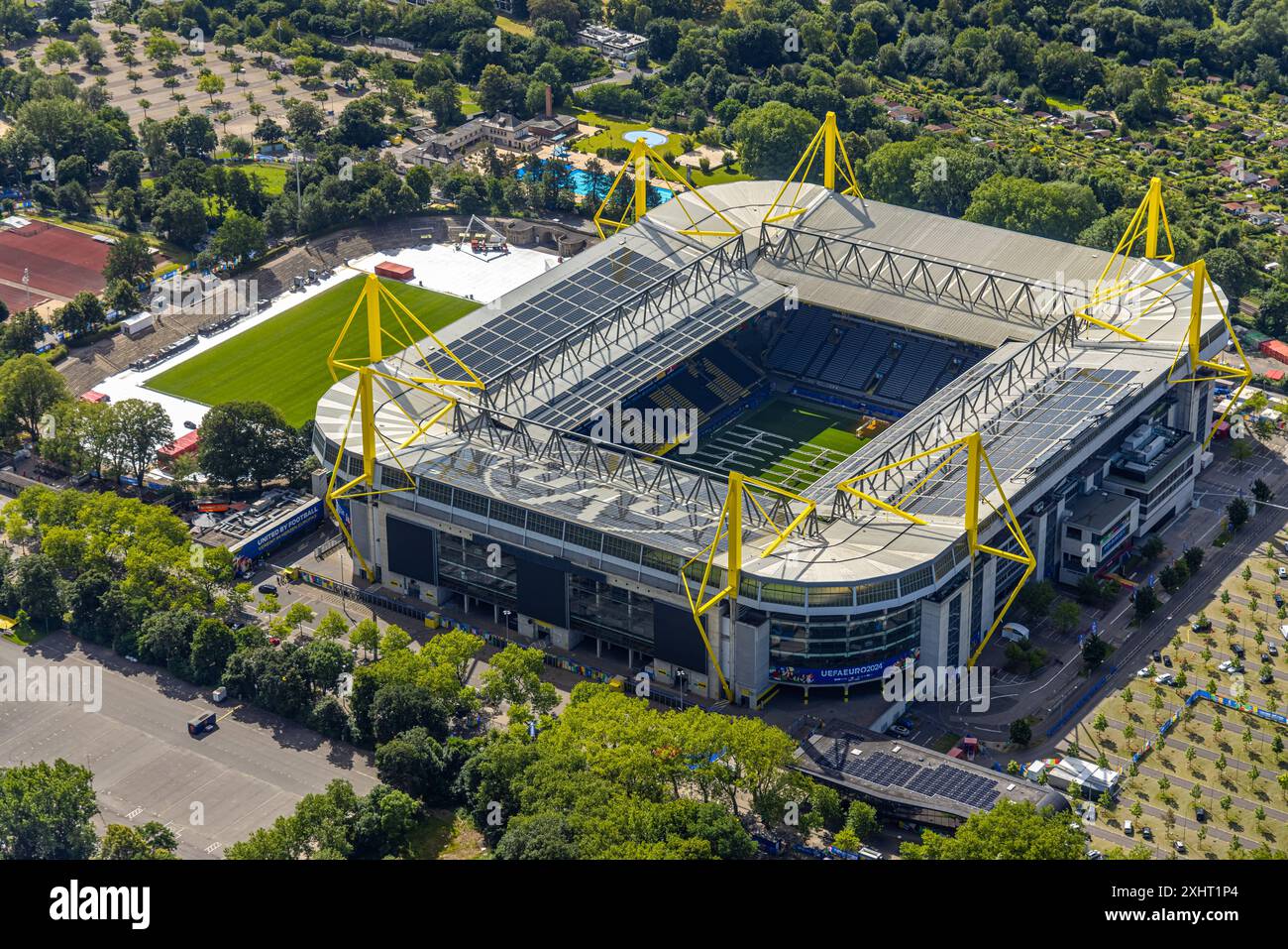 Luftbild, Signal Iduna Park, auch Westfalenstadion, Bundesligastadion ...