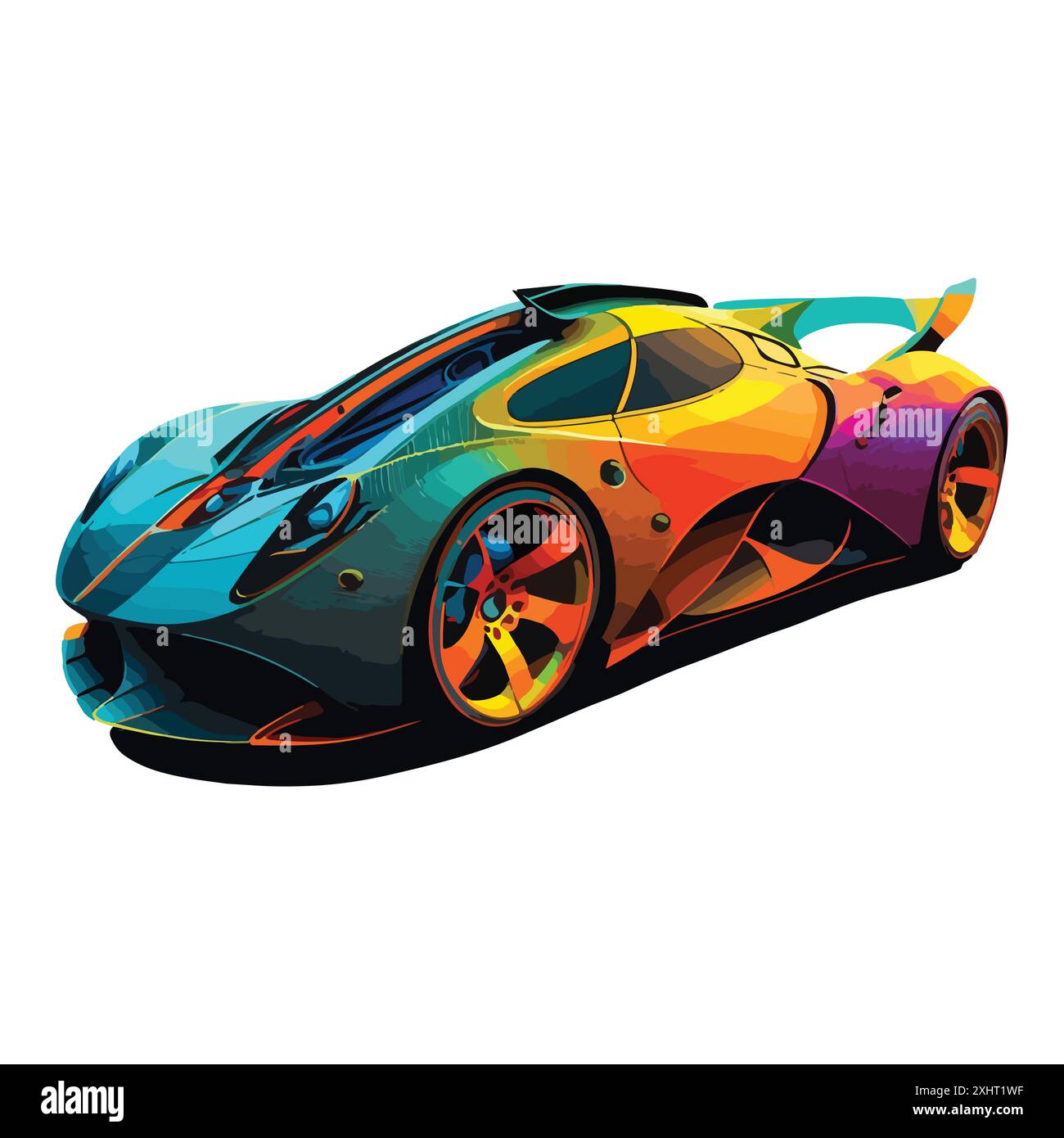 Car Vector Illustration Stock Vector Image & Art - Alamy