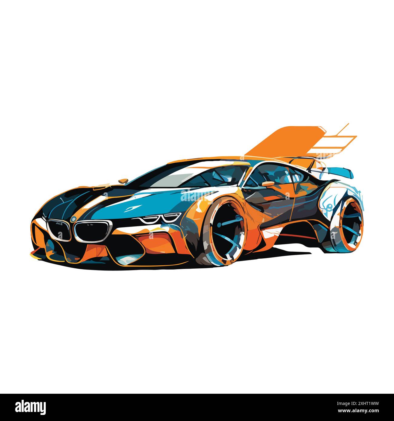 Car Vector Illustration Stock Vector Image & Art - Alamy