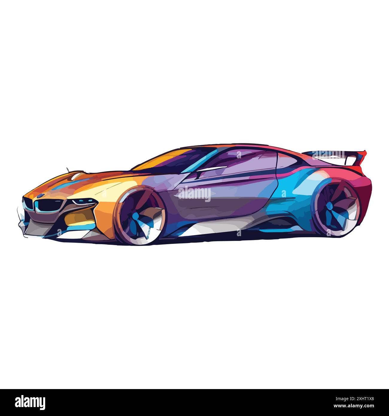 Car Vector Illustration Stock Vector Image & Art - Alamy