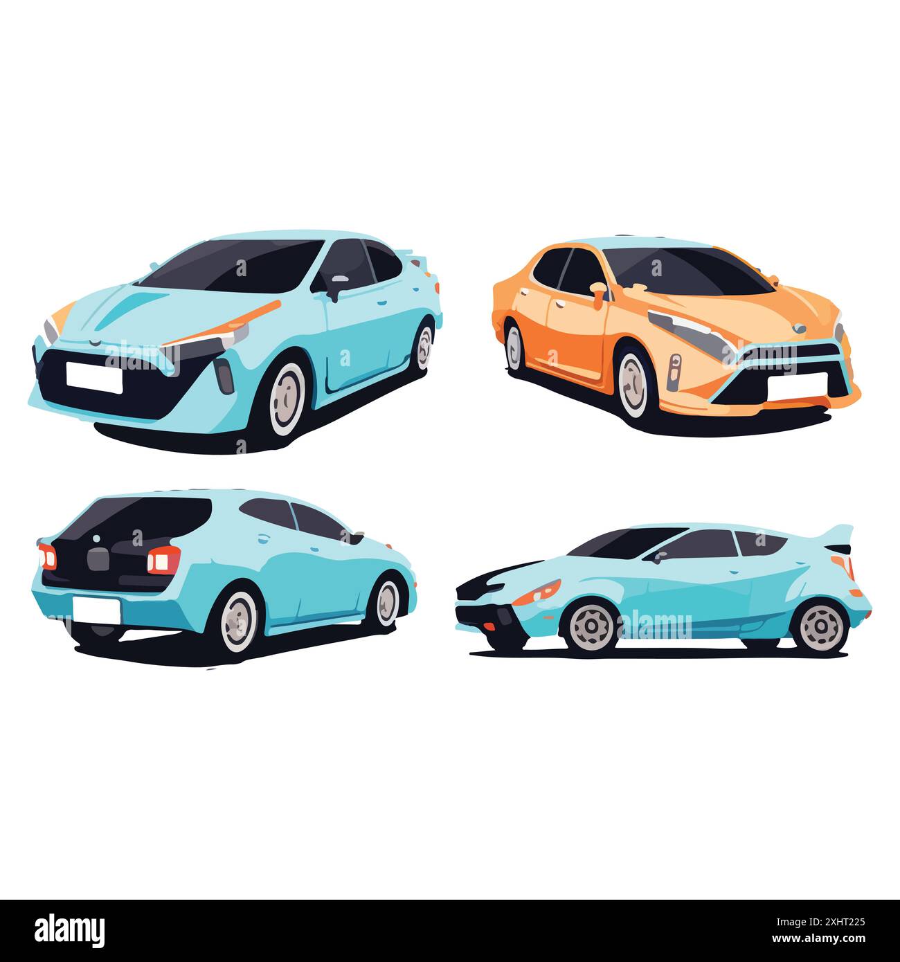 Car Vector Illustration Stock Vector Image & Art - Alamy