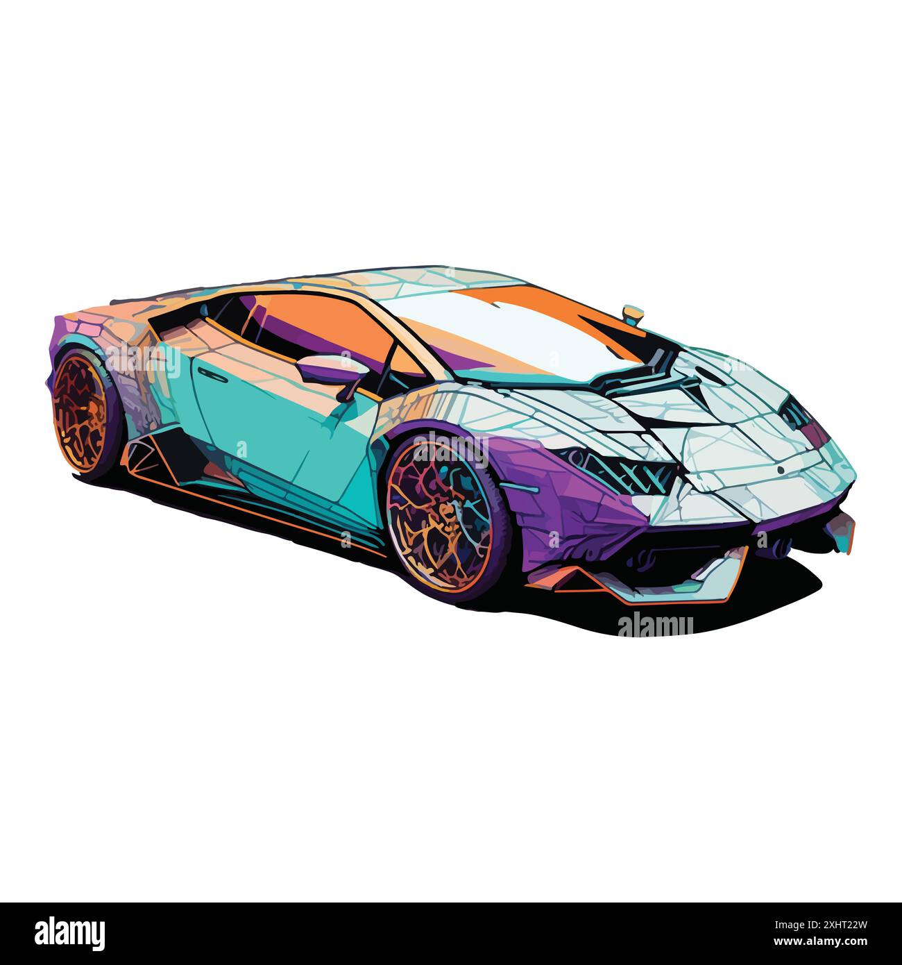 Car Vector Illustration Stock Vector Image & Art - Alamy