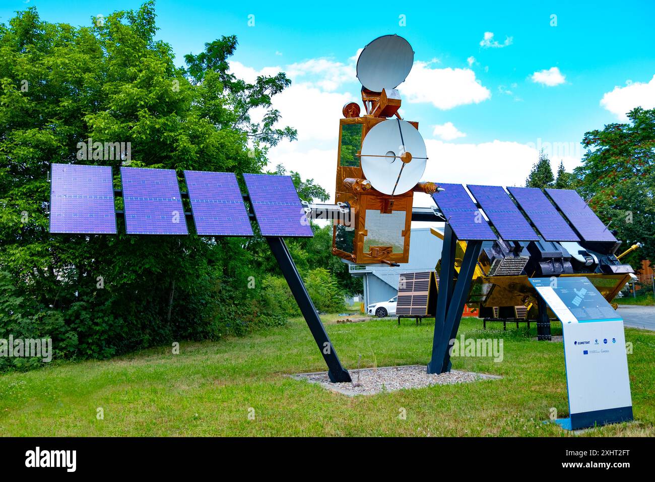 satellite model for monitoring global climate changes, European ...