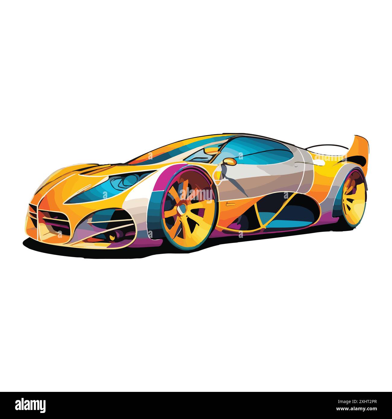 Car Vector Illustration Stock Vector Image & Art - Alamy