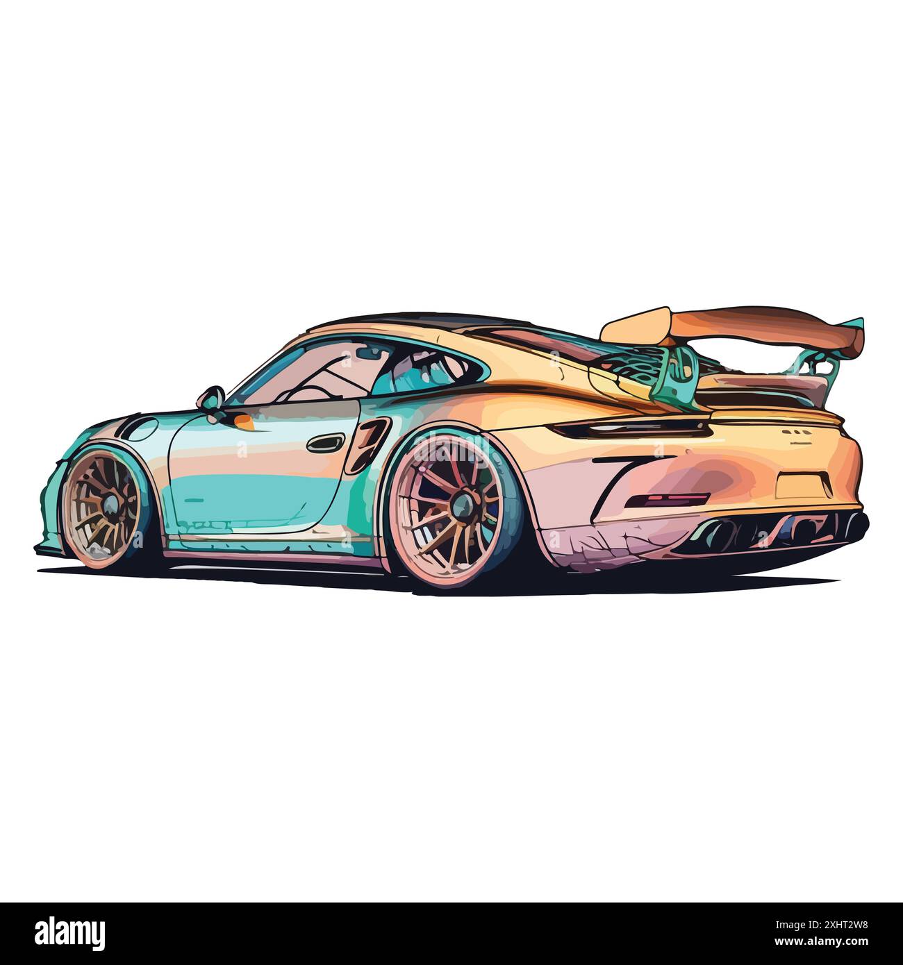 Car Vector Illustration Stock Vector Image & Art - Alamy