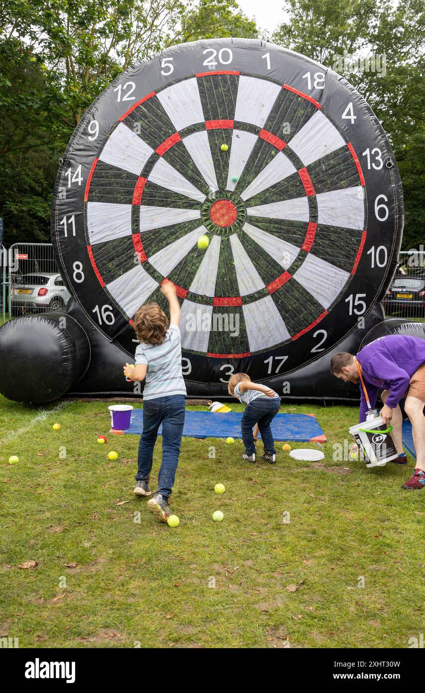 Disability Awareness Day 2024. The Sports Zone had a huge inflatable ...