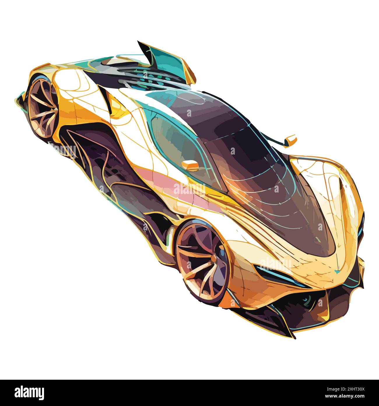 Car Vector Illustration Stock Vector Image & Art - Alamy