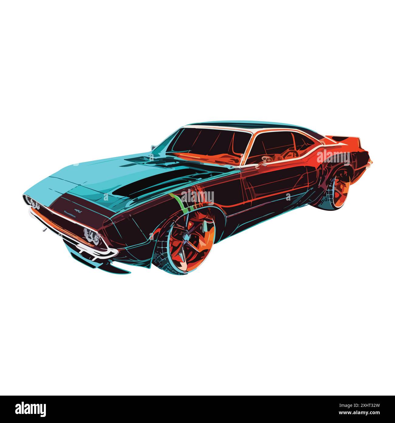 Car Vector Illustration Stock Vector Image & Art - Alamy