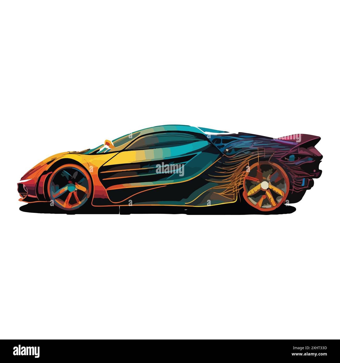 Car Vector Illustration Stock Vector Image & Art - Alamy