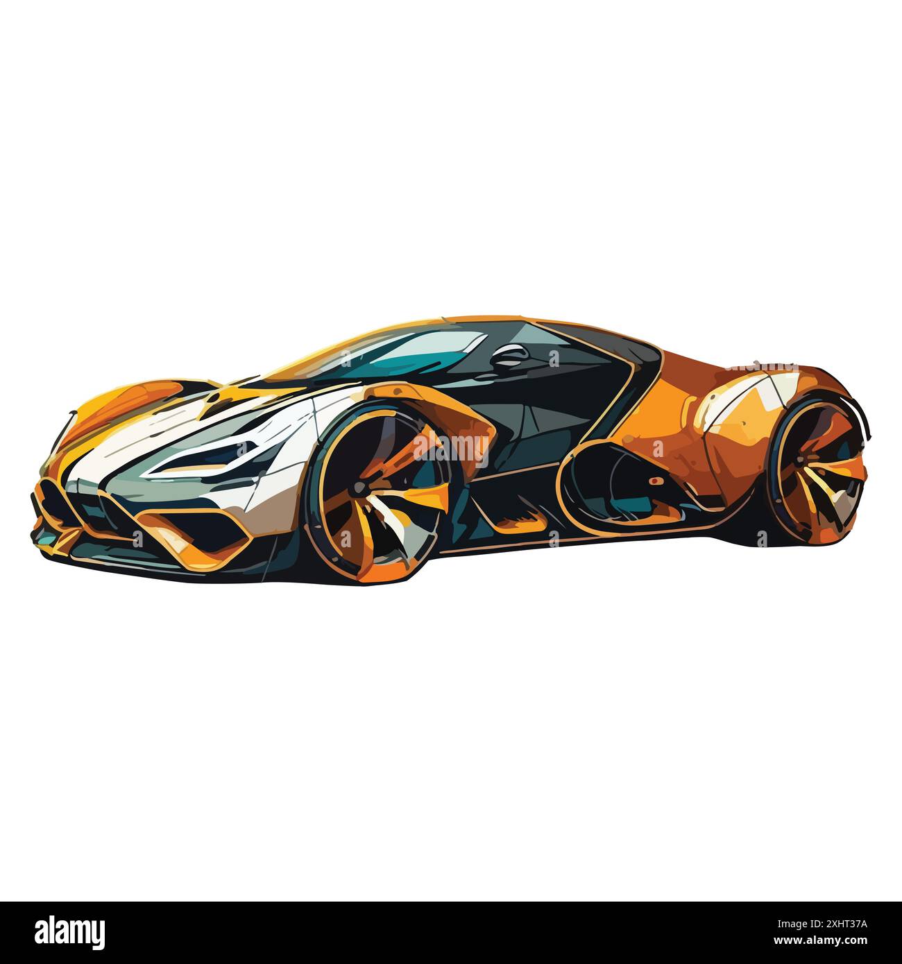 Car Vector Illustration Stock Vector Image & Art - Alamy