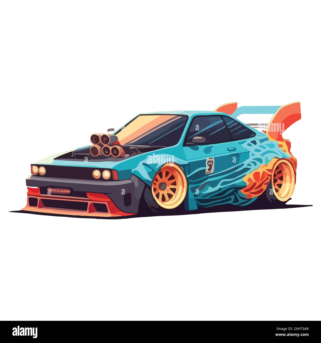 Car Vector Illustration Stock Vector Image & Art - Alamy