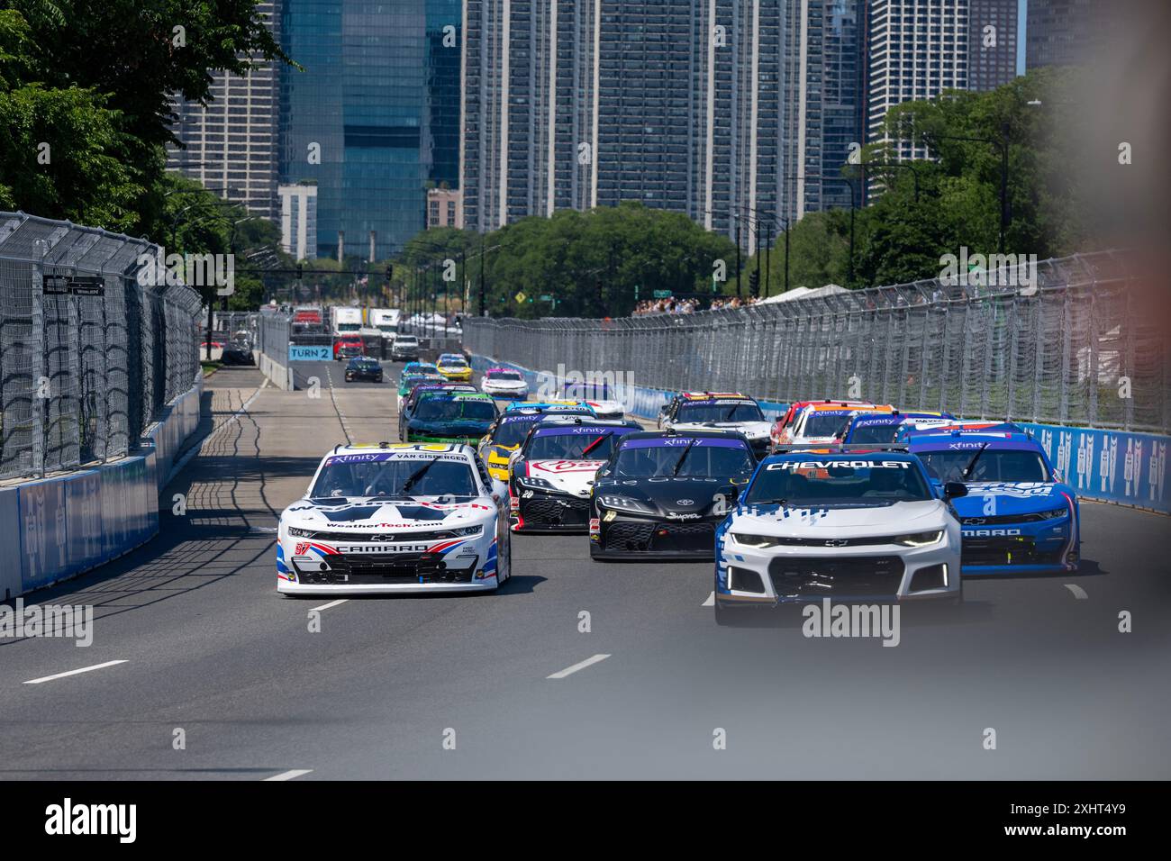 Chicago, Il, USA. 6th July, 2024. NASCAR Xfinity Series driver, Shane ...
