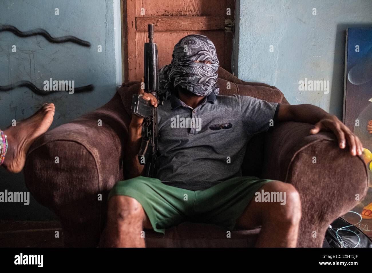 July 15, 2024, Port-Au-Prince, Capitale-National, Haiti: Armed gang ...