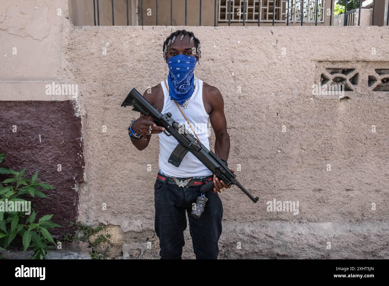 July 15, 2024, Port-Au-Prince, Capitale-National, Haiti: Armed gang ...