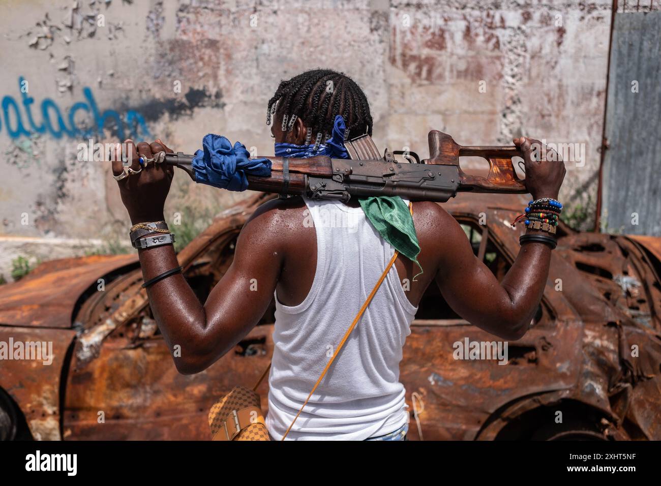 July 15, 2024, Port-Au-Prince, Capitale-National, Haiti: Armed gang ...
