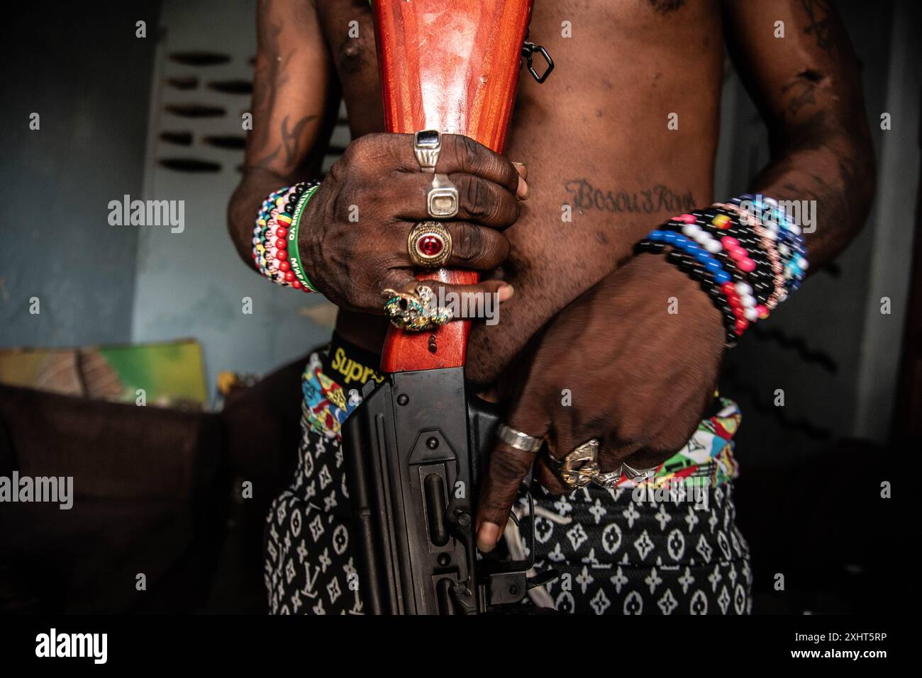 July 15, 2024, Port-Au-Prince, Capitale-National, Haiti: Armed gang ...