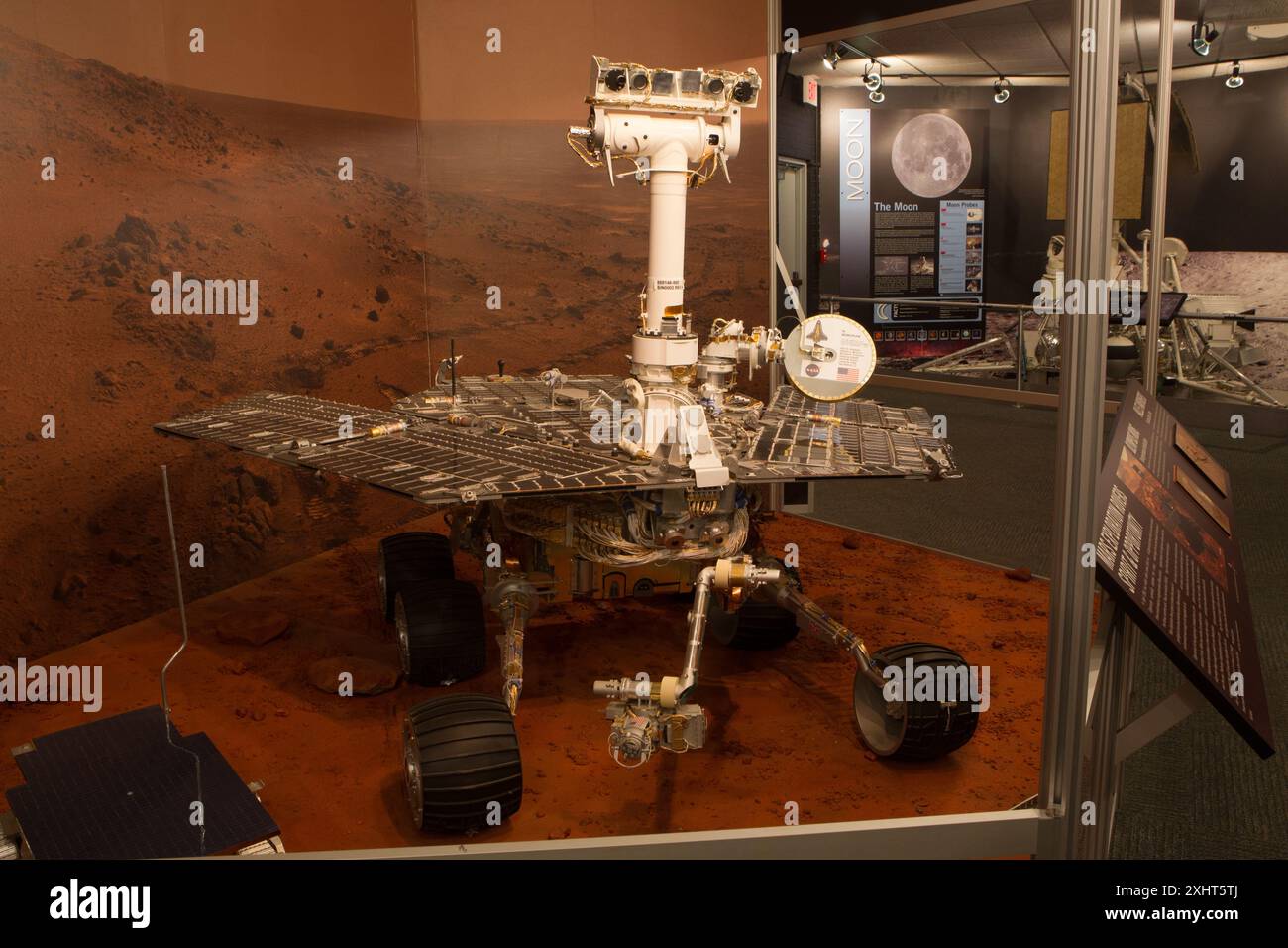 Mars rover replica, dedicated to the seven astronauts killed in the ...