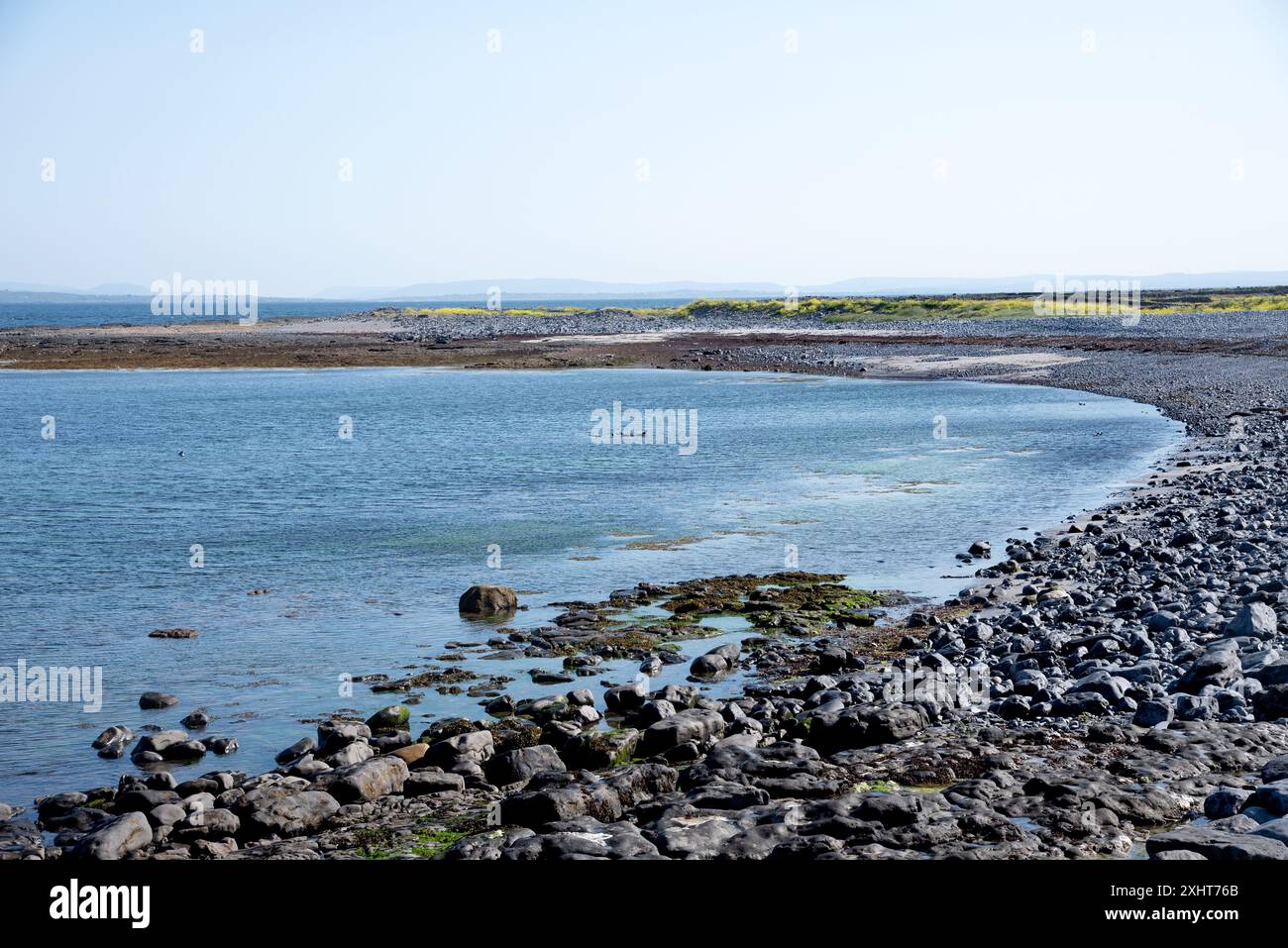 The seal colony beach on the Inis More, Co, Galway, Inishmore, Aran ...