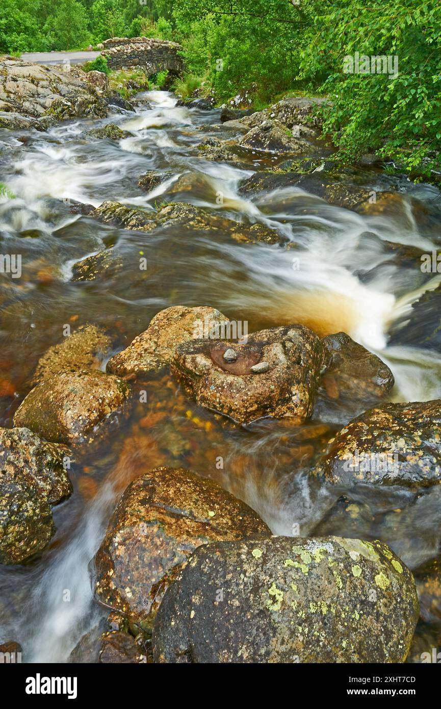 Ashness Bridge a grade 2 listed traditional stone packhorse bridge ...