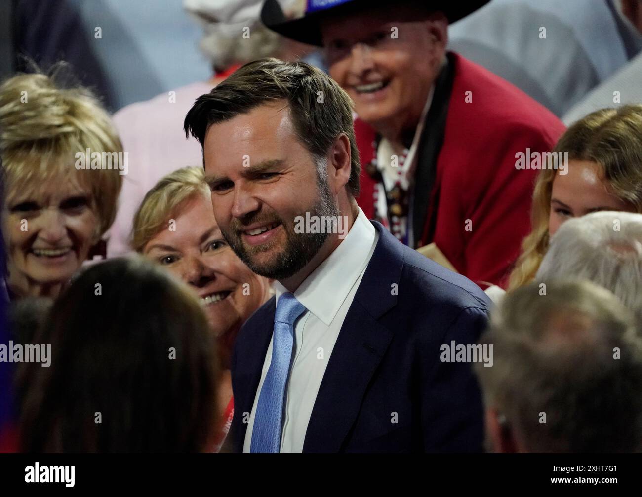 Milwaukee, United States. 15th July, 2024. Republican Vice Presidential ...